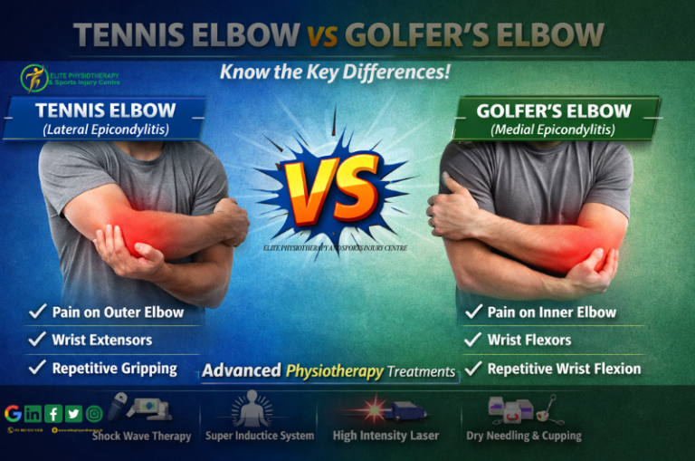 Tennis Elbow vs Golfer’s Elbow – The Real Difference | Elite Physio